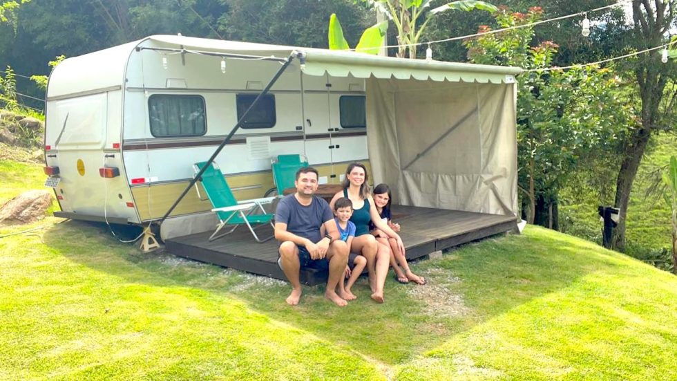 Ficamos em um trailer home no interior de SP - Passaporte Digital